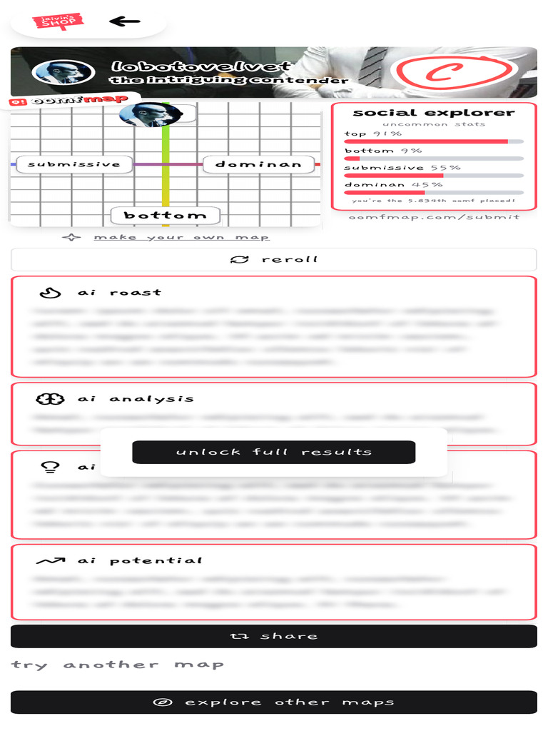Lobotovelvet's Oomfmap | PDF