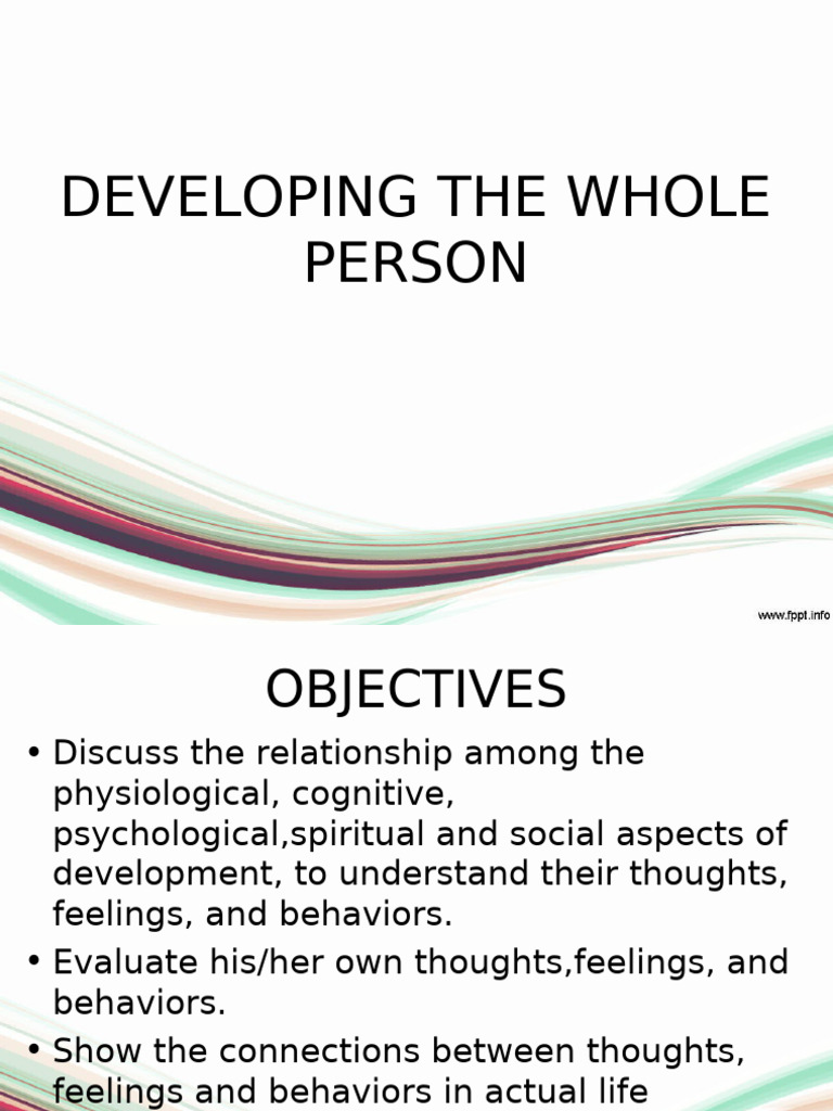 DEVELOPING ONESELF [Autosaved] | PDF | Self Concept | Thought