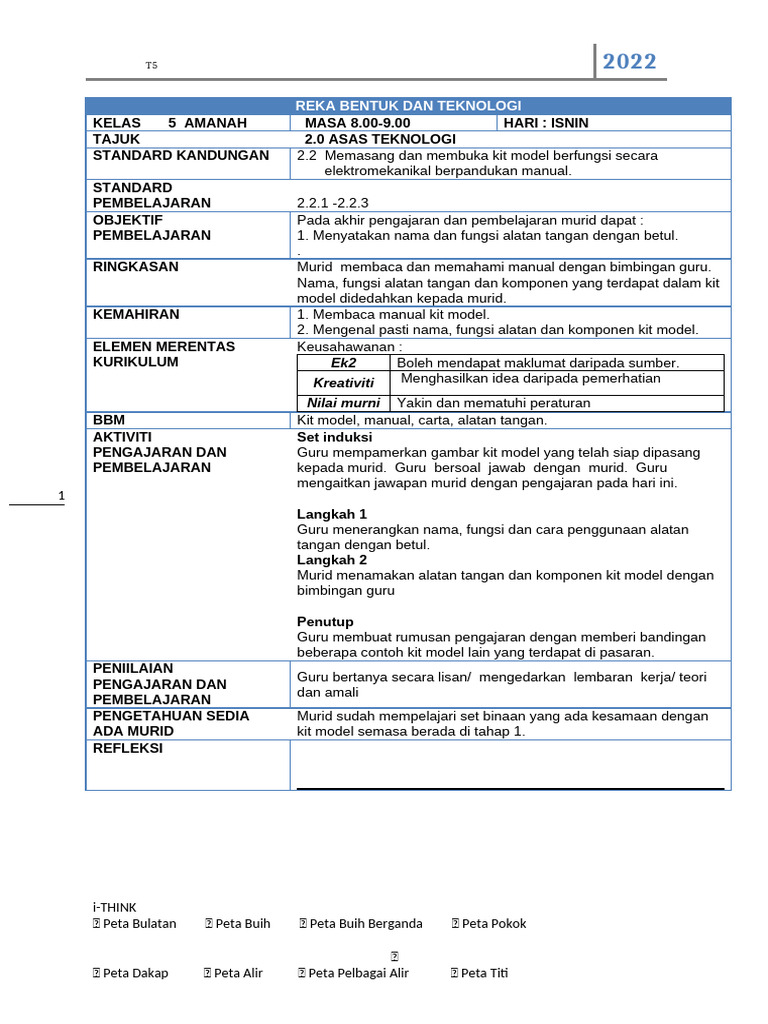 Rph-Rbt-Tahun-5 2025 | PDF