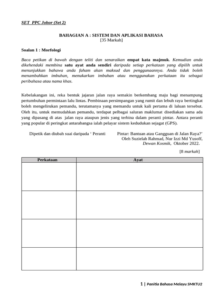 Modul Ppc Negeri 2023 | PDF