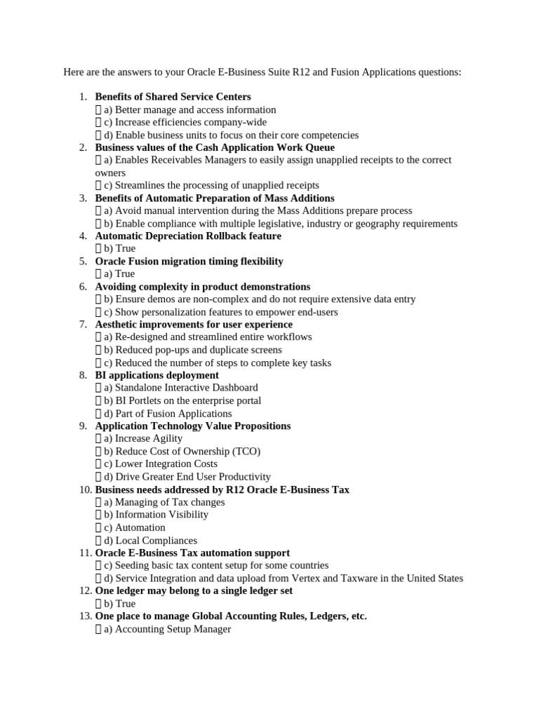 Oracle EBS R12 Financial Management Insights | PDF | Accounting ...