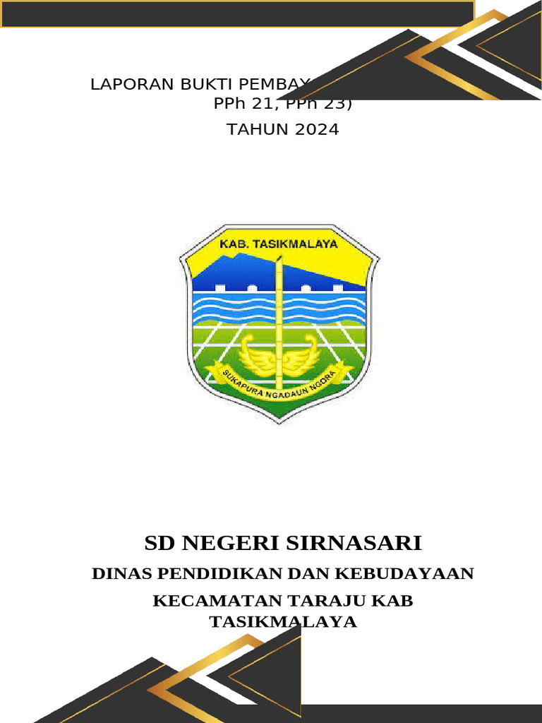 Cover Lap Pajak 2024 | PDF