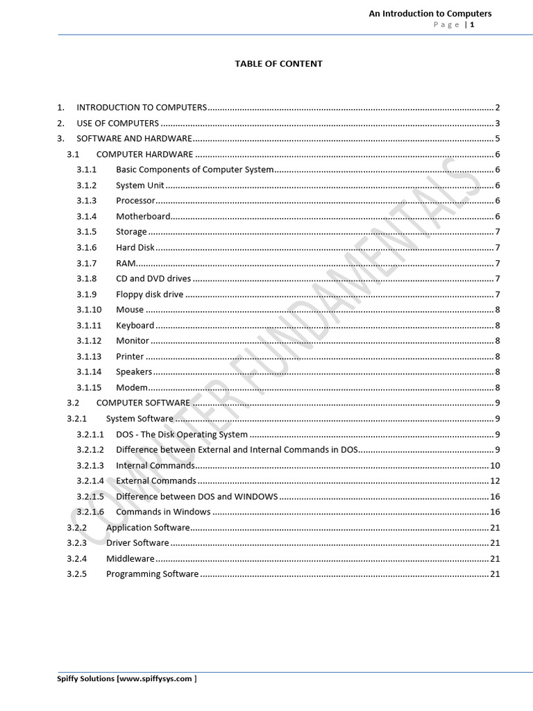 An Introduction to Computers | PDF | Random Access Memory | Personal ... An Introduction to Computers | PDF | Random Access Memory | Personal ...