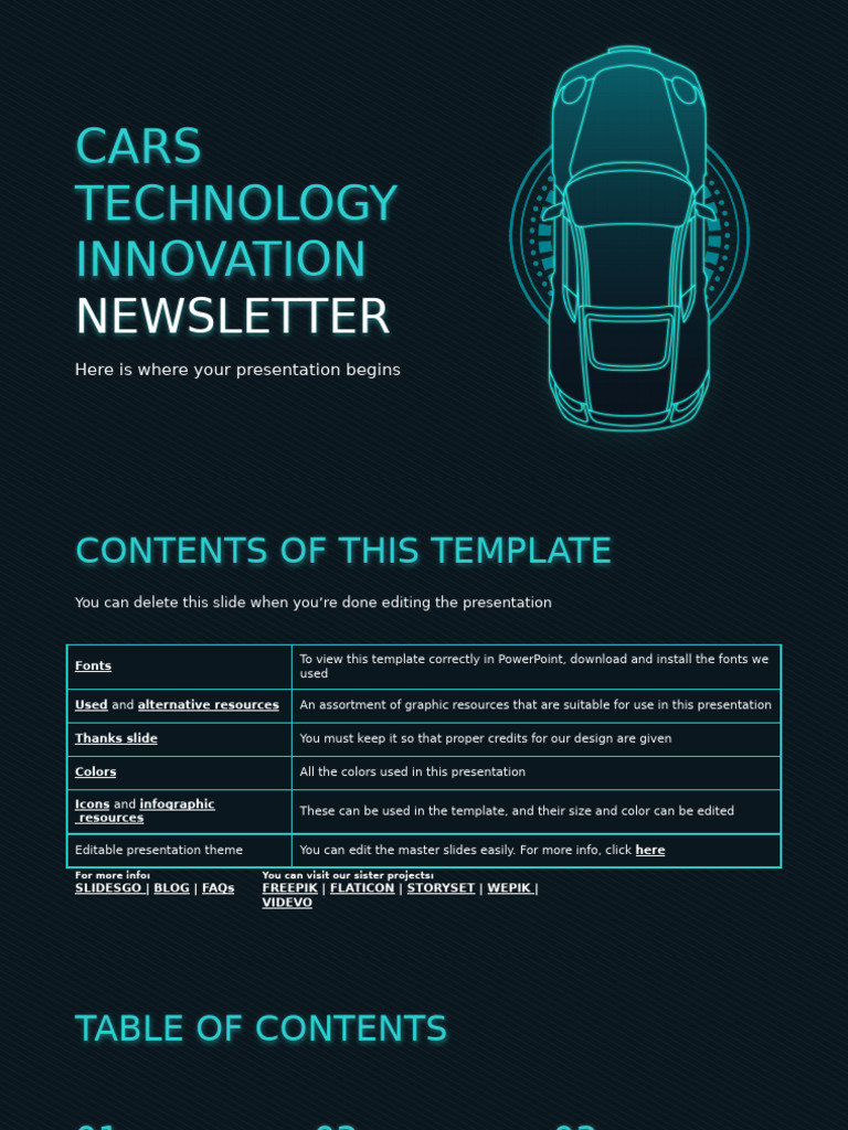 Cars Technology Innovation Newsletter | PDF | Holography | Icon (Computing)