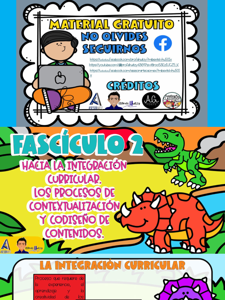36. FASCICULO 2 HACIA LA INTEGRACIÃ N CURRICULAR. PROFE HUITZY ...