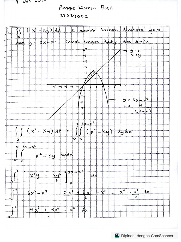 Tugas Kalkulus 2 Yang Baru Lengkap | PDF