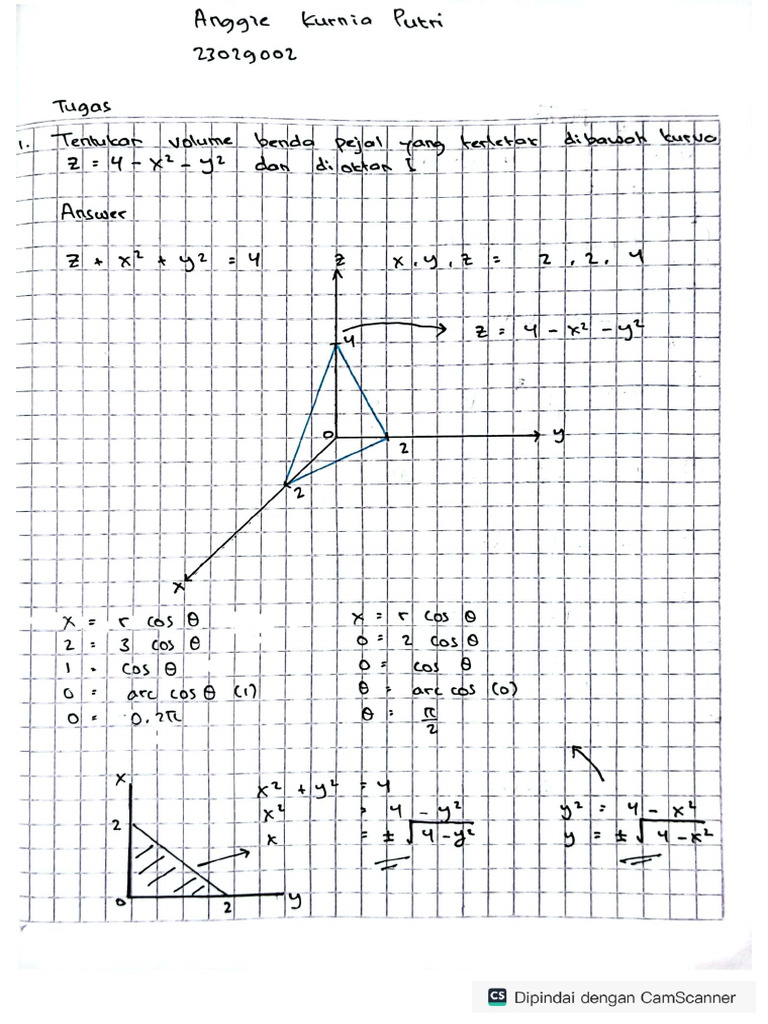 Tugas Kalkulus 2 Soal | PDF