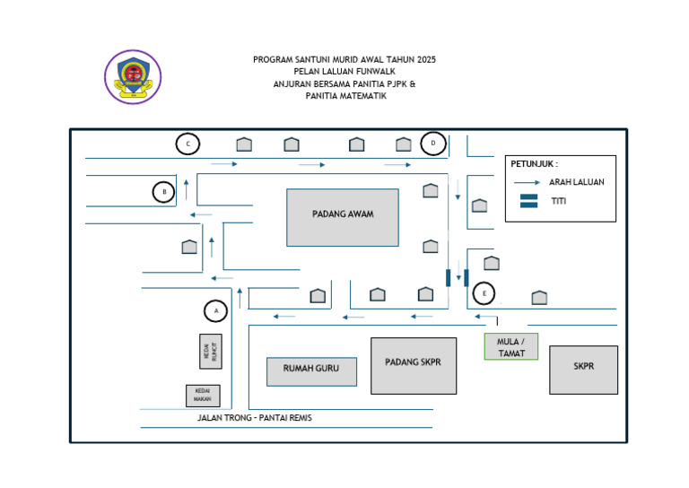 Pelan Laluan Fun Walk 2025 | PDF