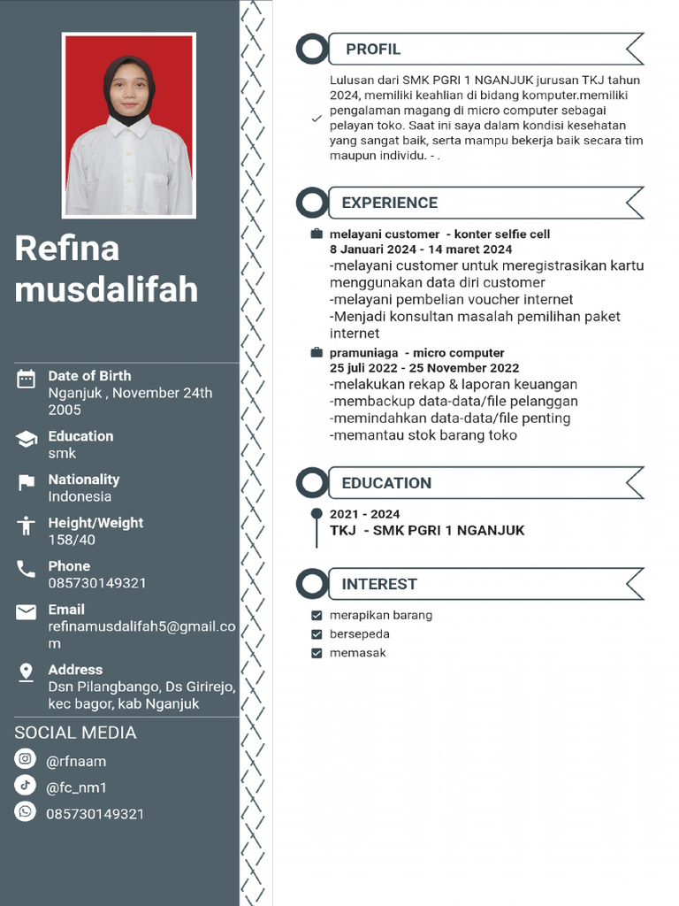 CV Template | PDF