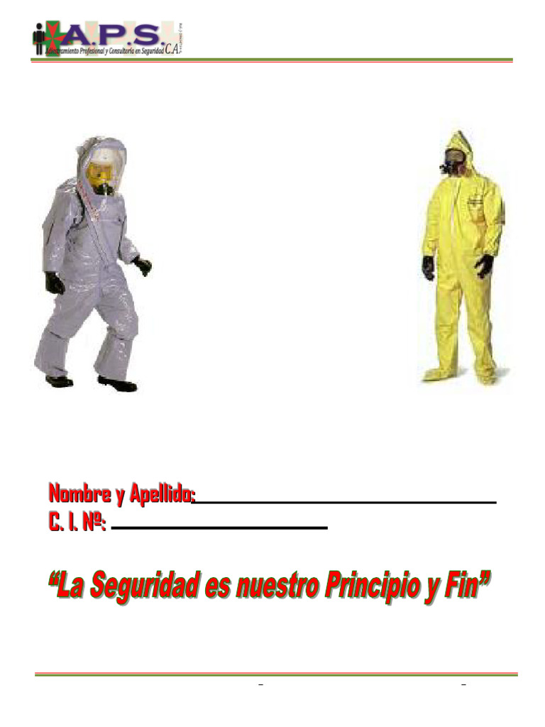 Curso Primap 10 H Final | PDF | Mercancías peligrosas | Combustión