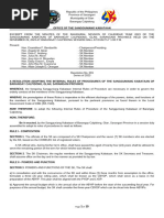 SAMPLE SK-RESOLUTION-Internal-Rules-of-Procedure | PDF | Quorum | Committee