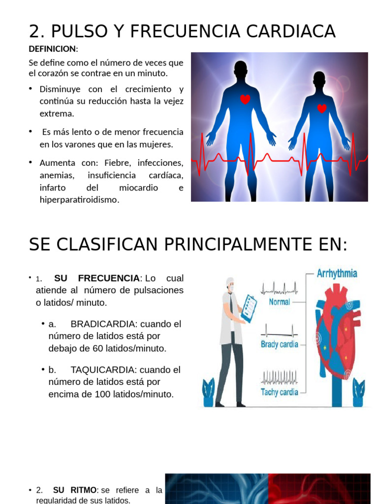 Pulso y Frecuencia Cardiaca | PDF