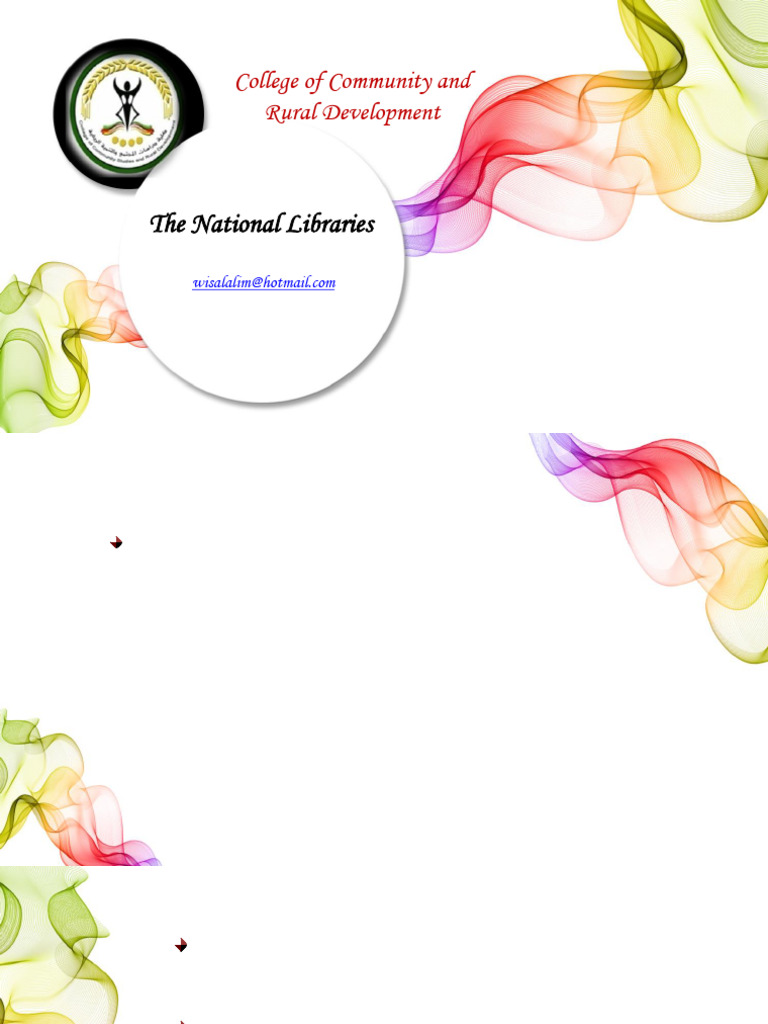 National Libraries | PDF | Libraries | Books