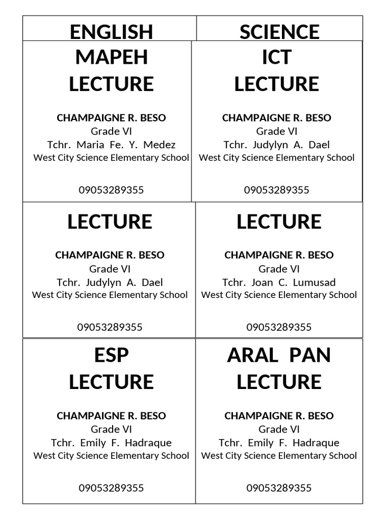 Cham's NB Label | PDF