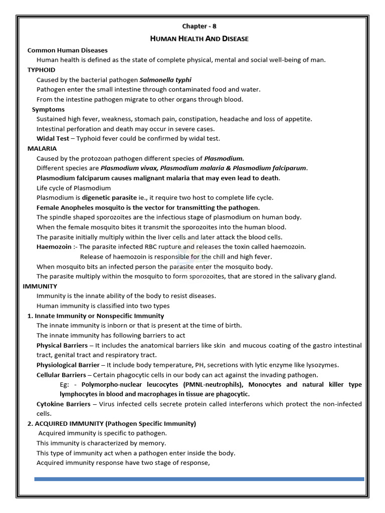 Hsslive-xii-Zoology Focus Area Note 2023-By-Sunil - 20-22 | PDF ...