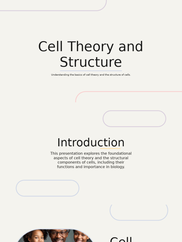 Cell Theory and Structure | PDF