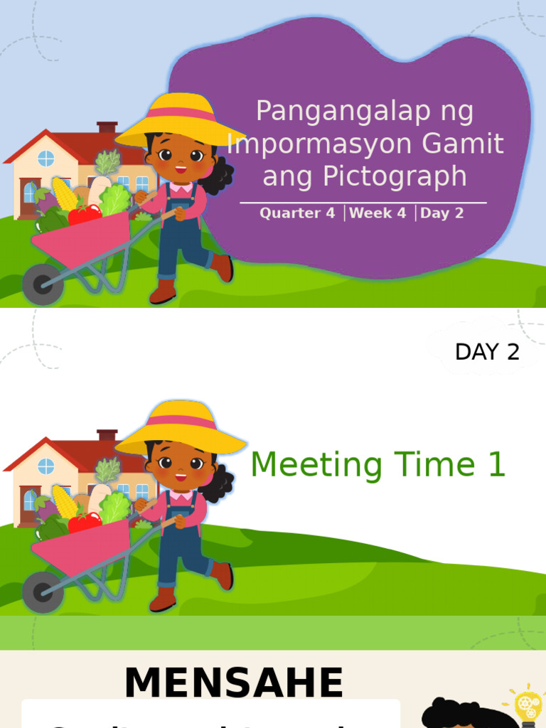 Kindergarten Quarter 4 Week 4 Day 2 Asf | PDF