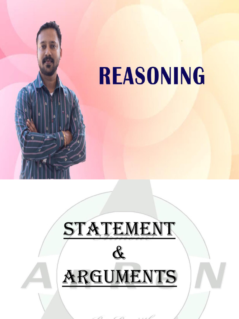 Statement and Conclusion | PDF