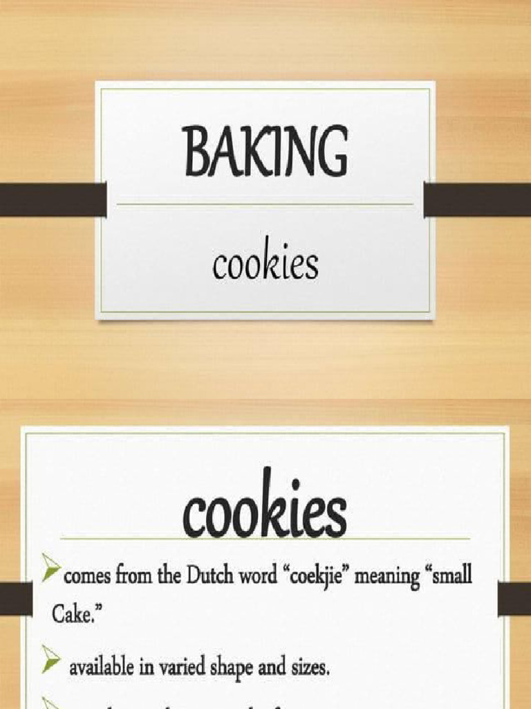 Cookies | PDF