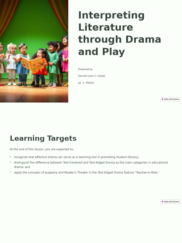 Learning Through Drama in Education | PDF | Critical Thinking | Learning
