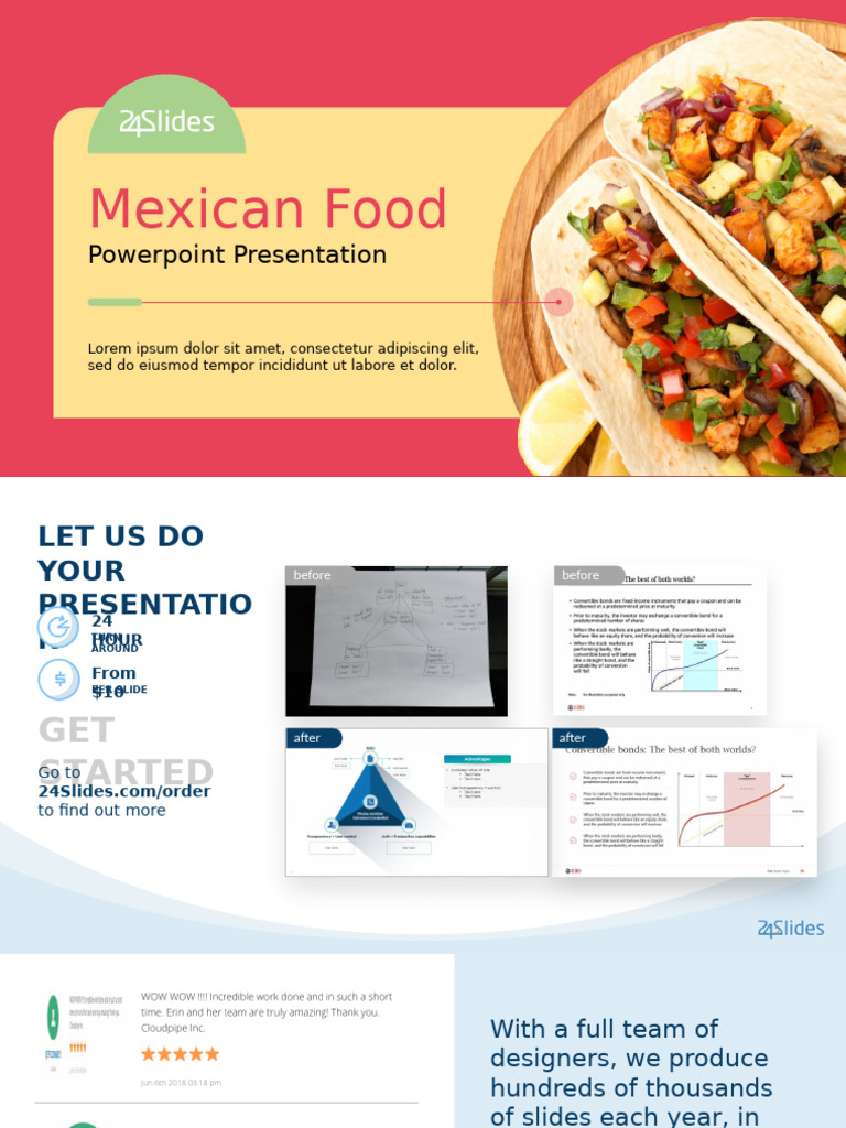 Mexican Food PPT - Playfull | PDF | Cuisine Of The Americas | North ...