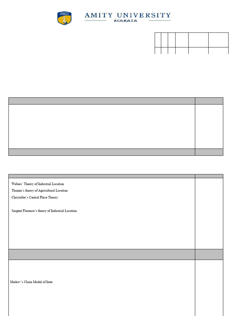 Regional Economics Course Syllabus | PDF | Economics | Concept