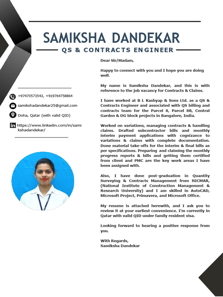 CV QS+Contracts | PDF