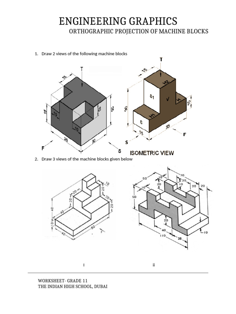 Worksheet-Ortho BLCK | PDF