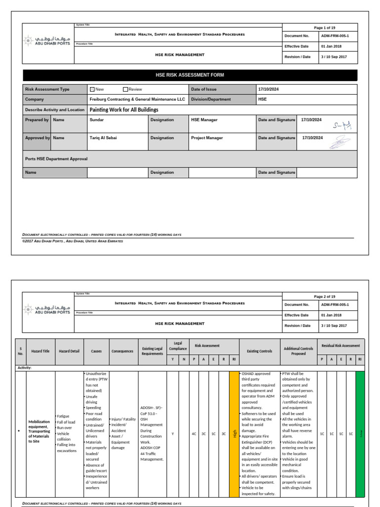 RA - Painting Works For All Buildings | PDF | Personal Protective ...
