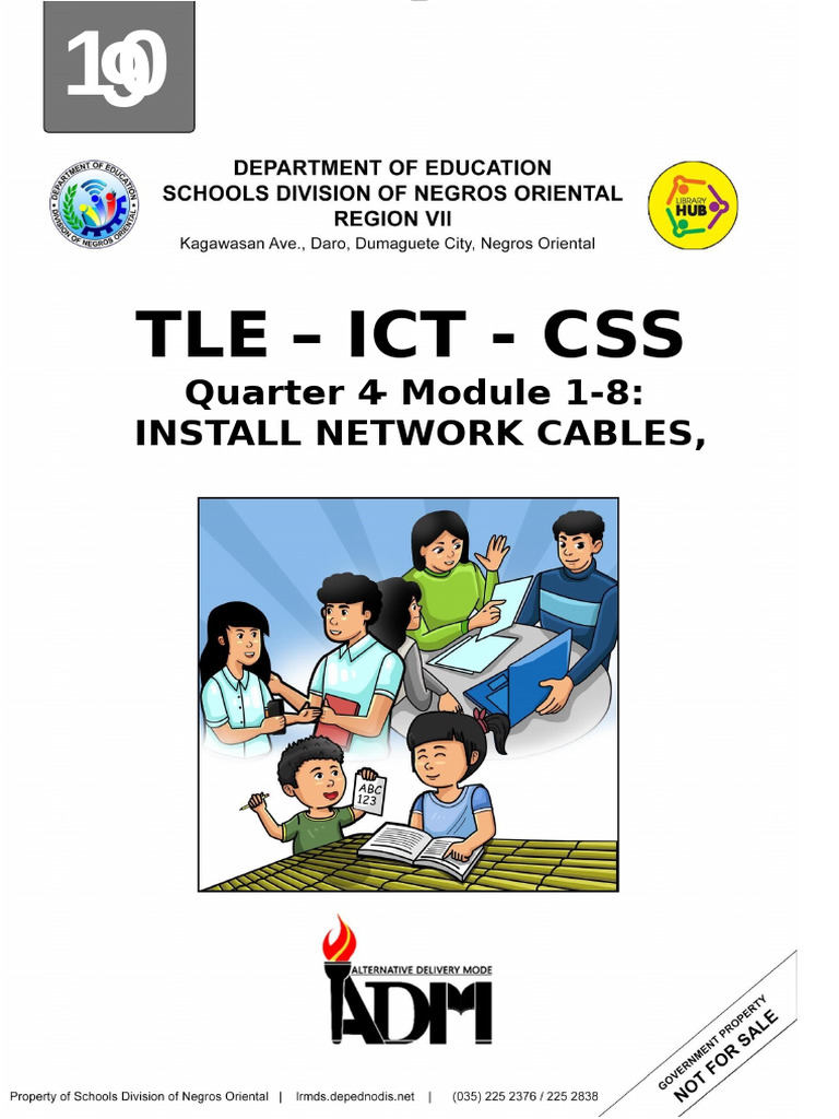 Tle Css-10 Module 4th QTR | PDF | Computer Network | Network Topology