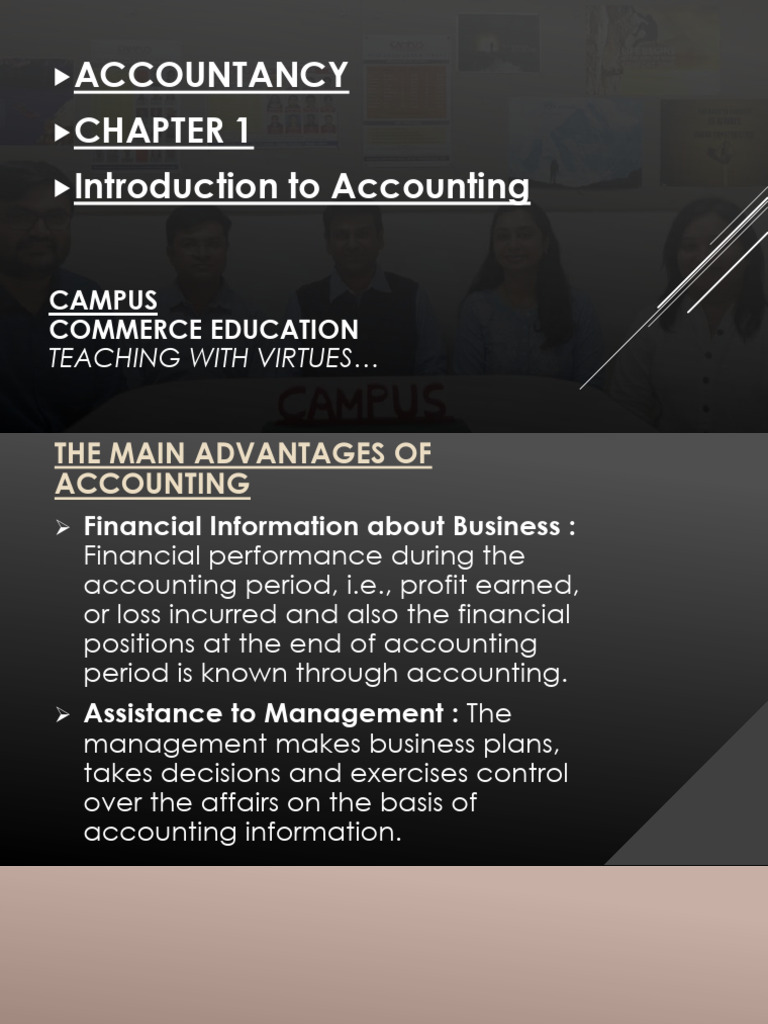 CH 1 ppt3 Advantages JLimitations | PDF | Historical Cost | Expense