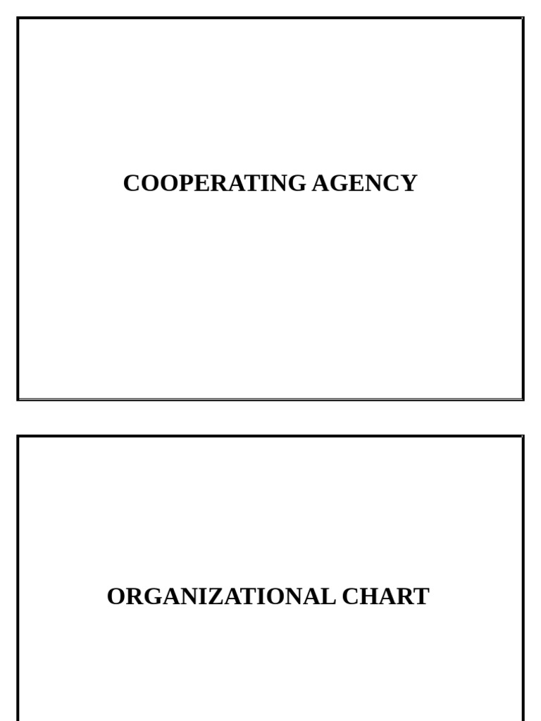 Cooperating Agency | PDF