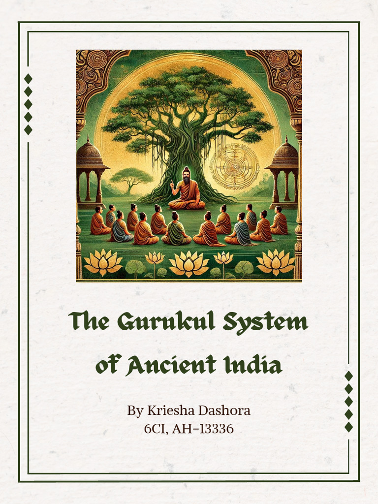 The Gurukul System of Ancient India | PDF
