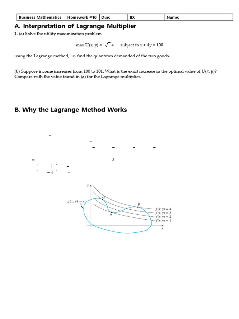 2020-02-Homework-10-Problem | PDF | Mathematical Optimization | Systems Analysis