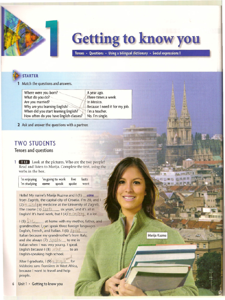 New Headway Third Edition Pre Intermediate Student S Book | PDF