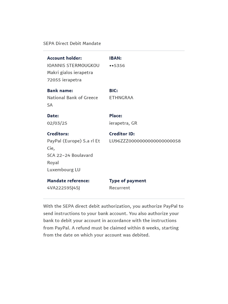 PayPal - Wallet | PDF