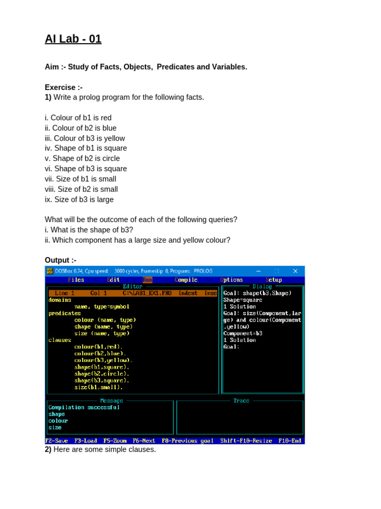 AI Lab Work | PDF