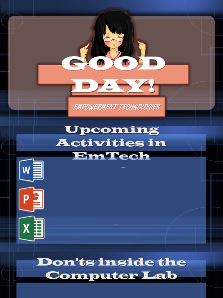 6 - Dos & Donts Inside A Computer Lab | PDF | Electrical Connector | Office Equipment