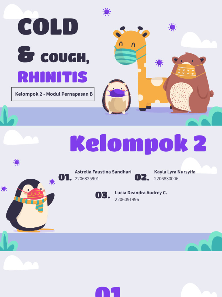 Cold & Cough, Rhinitis - Kelompok 2 - Modul Pernapasan B | PDF