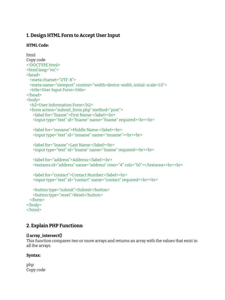 WT_4mq | PDF | Parameter (Computer Programming) | Php