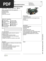 SS WHS SAF 000 Safe Operating Procedure Milling Machine | PDF ...