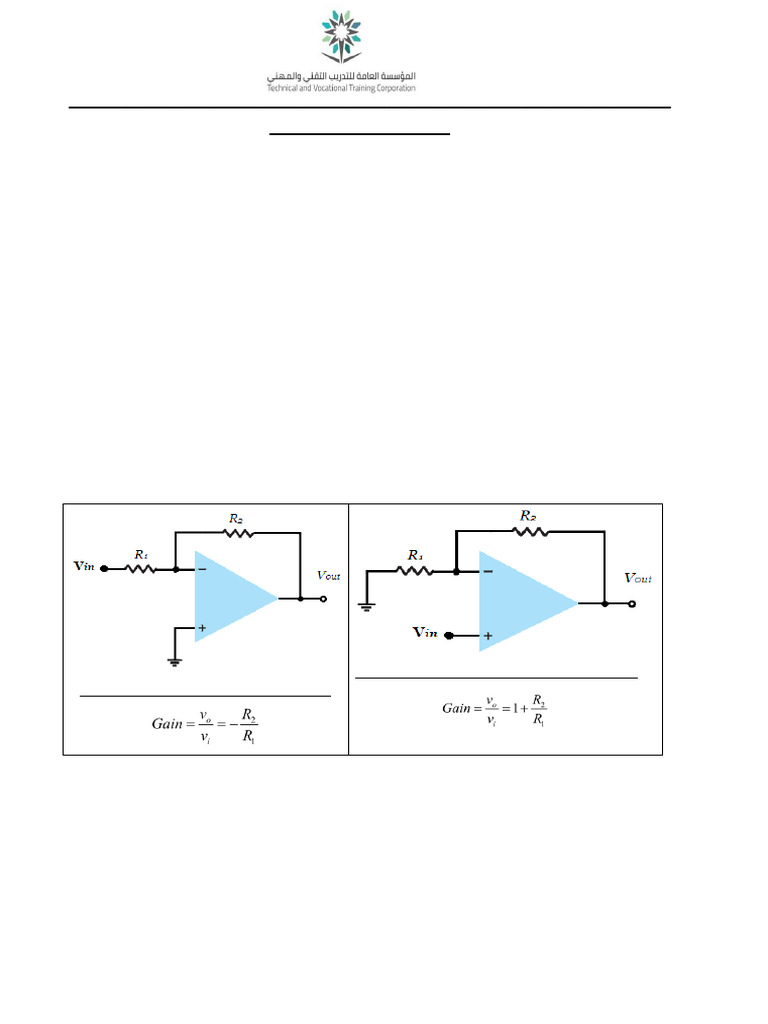 Experiment 1 2 | PDF | Operational Amplifier | Amplifier