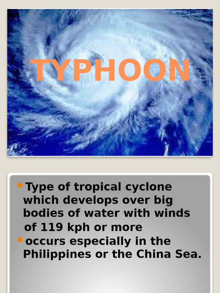 Typhoon | PDF