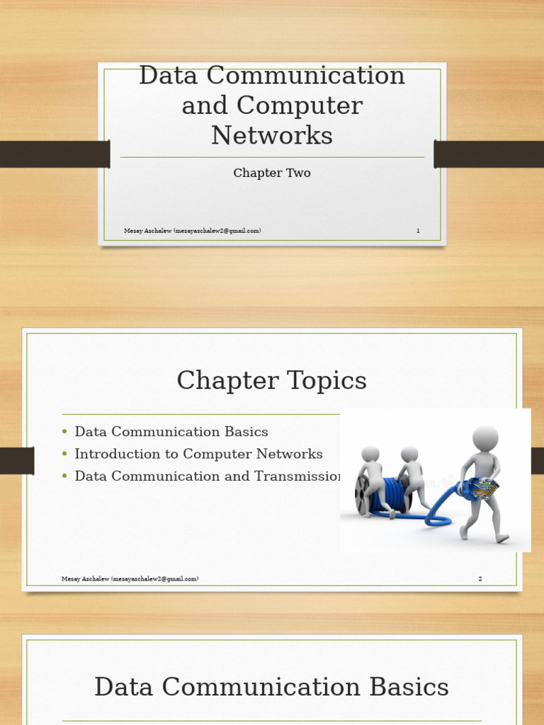 Chapter -2 Lecture Note 1 | PDF | Computer Network | Transmission Medium