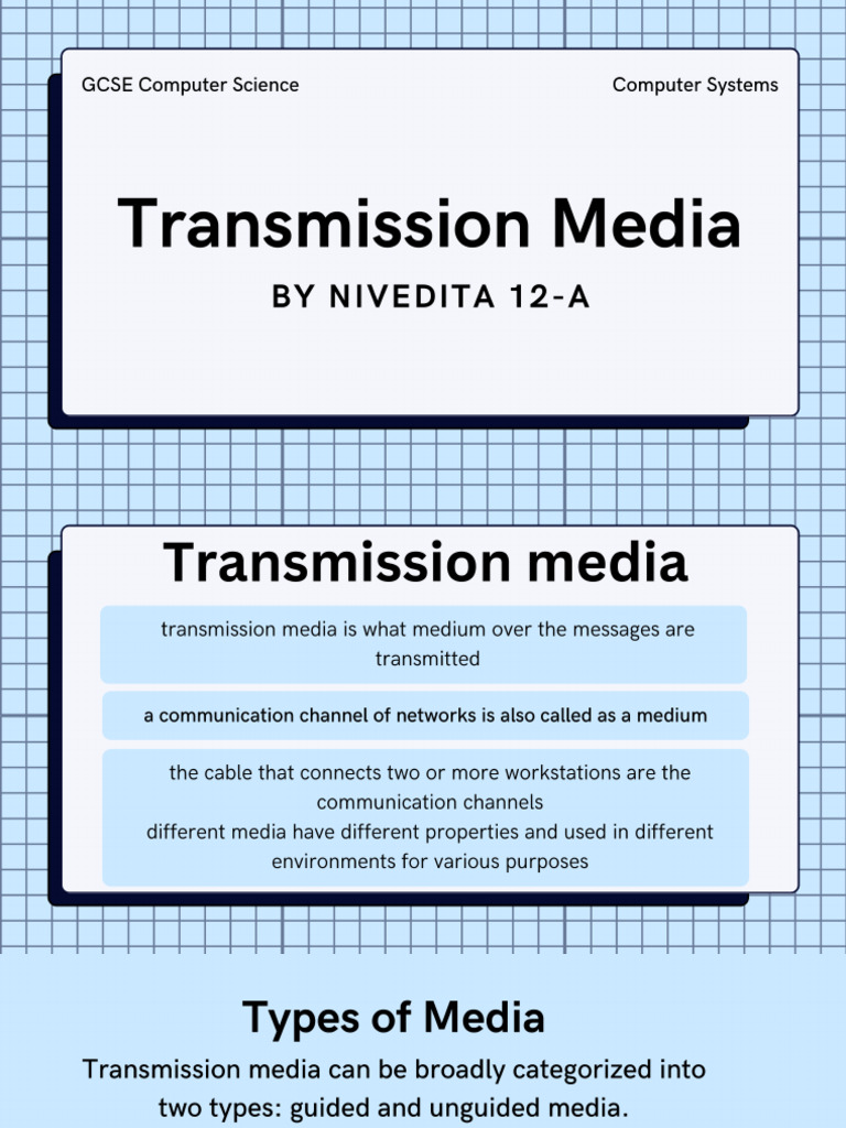 Transmission Media Pdf