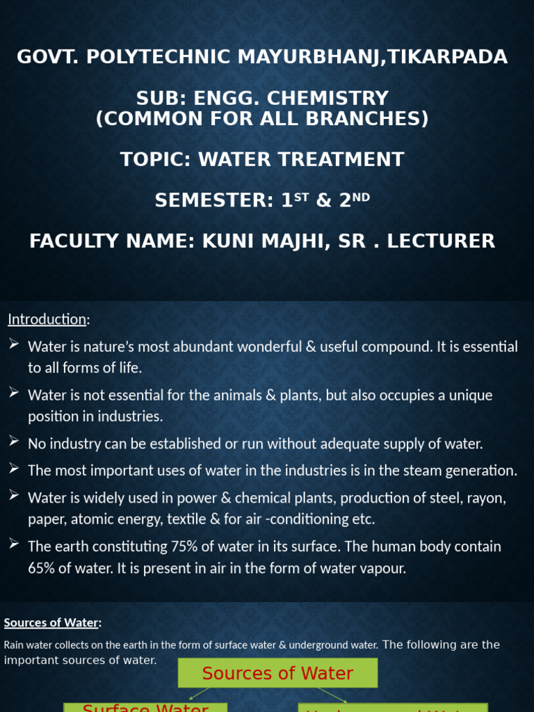 INDUSTRIAL CHEMISTRY.... (1) Unit 2 | PDF | Ion Exchange | Hydroxide