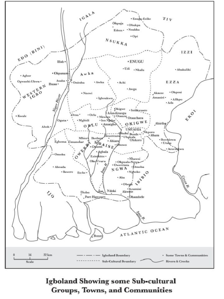 Original Map of Igbo Land | PDF