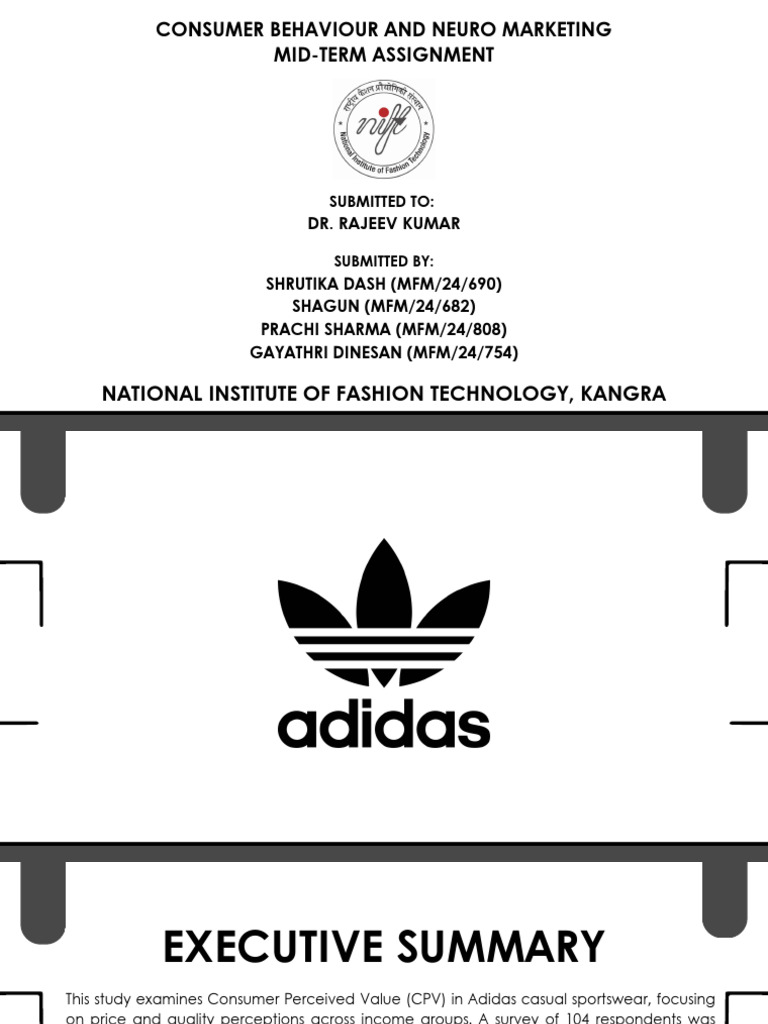 Adidas Consumer Perceived Value Study | PDF | P Value | Statistical ...