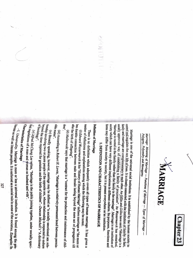 Module 4 - Social Institutions, Reading Material | PDF