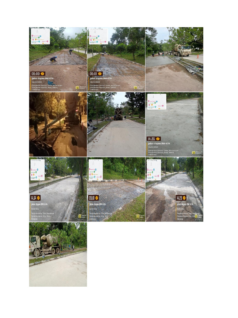 Infra Depan DM 67A Jalur Menuju MILL | PDF